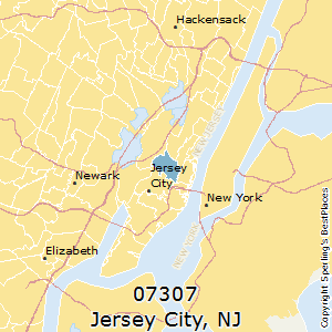 Jersey City Nj Zip Code Map - Oconto County Plat Map